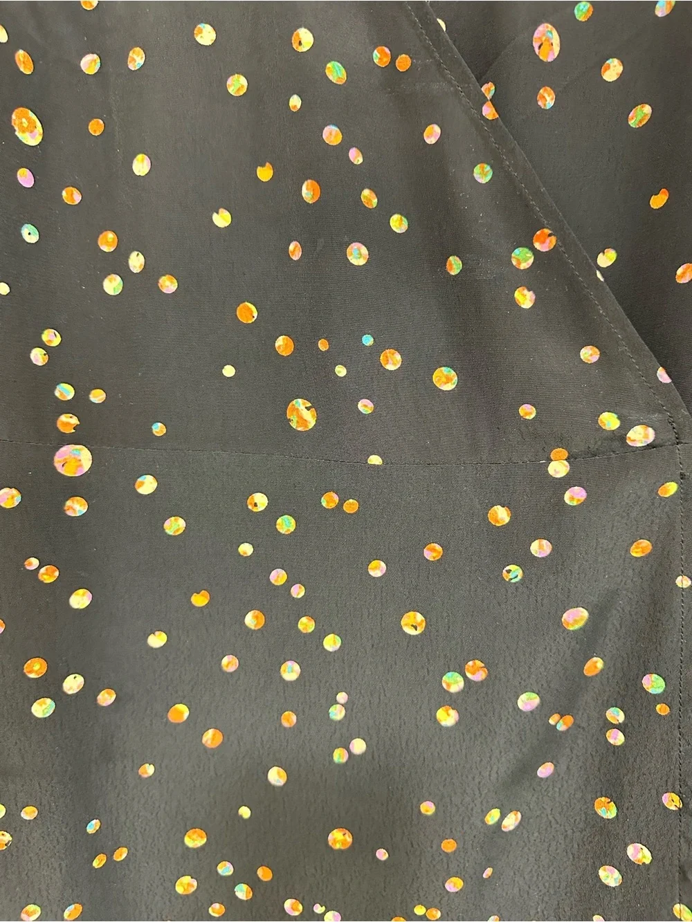 City Chic | Dresses | City Chic Prism Puzzle Dot Print Faux Wrap Dress ...